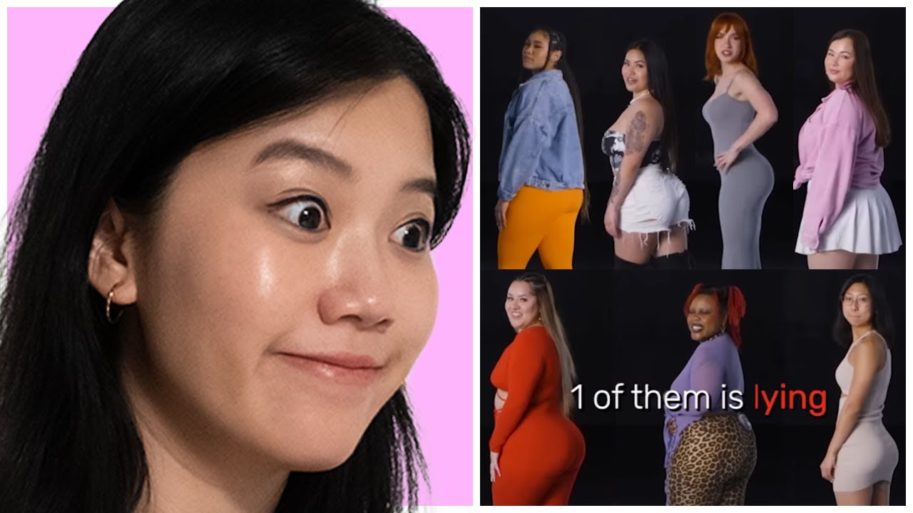 Squat Streamer Reacts to 6 Natural Butts vs 1 Secret BBL by Jubilee ...