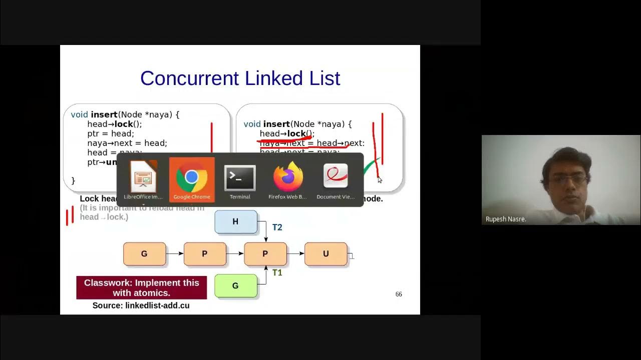 GPU L35: Concurrent Linked List Demo - YouTube