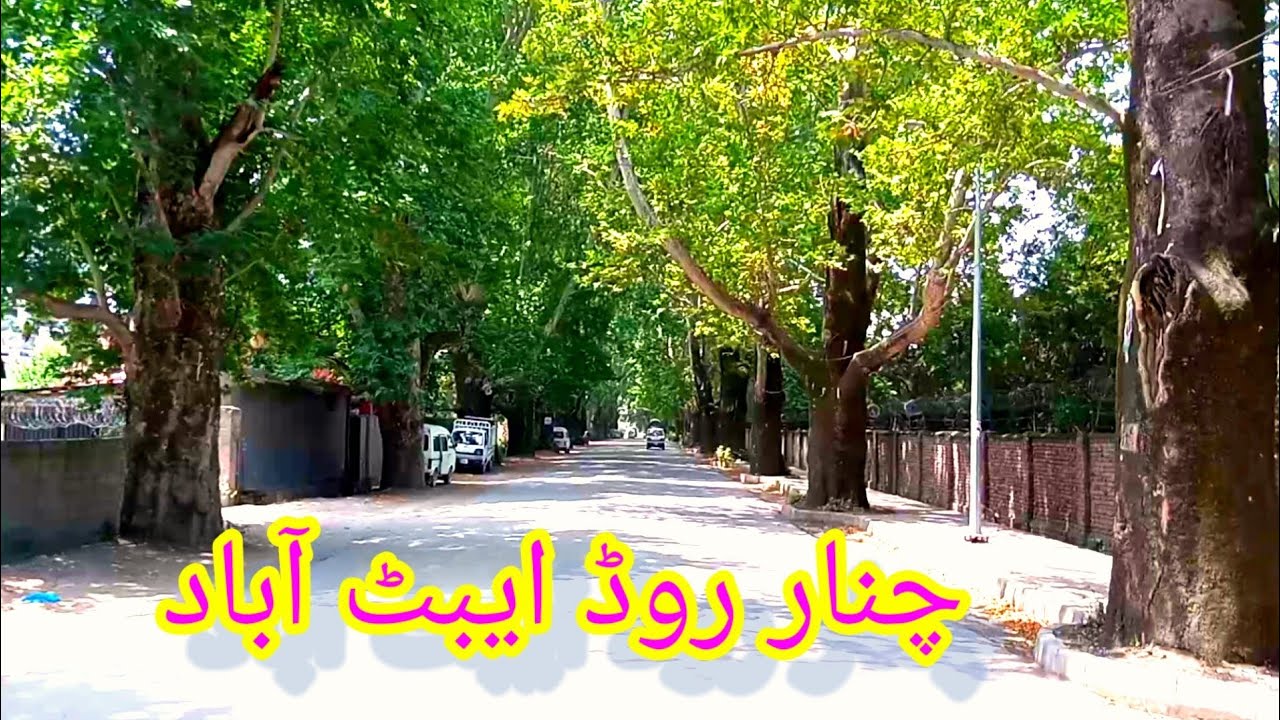 Visit To Chinar Road Abbottabad - YouTube