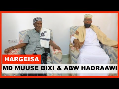 Madaxweyne Muuse Biixi Oo Gurigiisa Ku Booqday Abwaan Hadraawi
