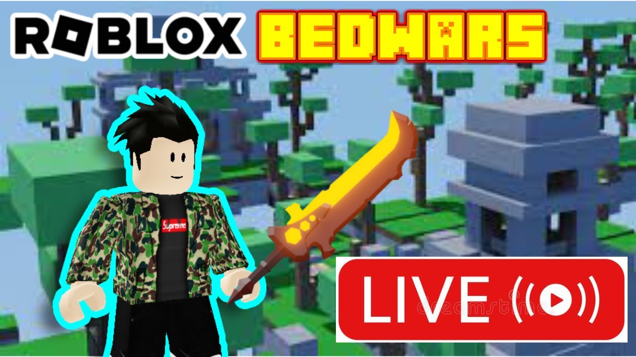 Roblox Bedwars Live! - YouTube