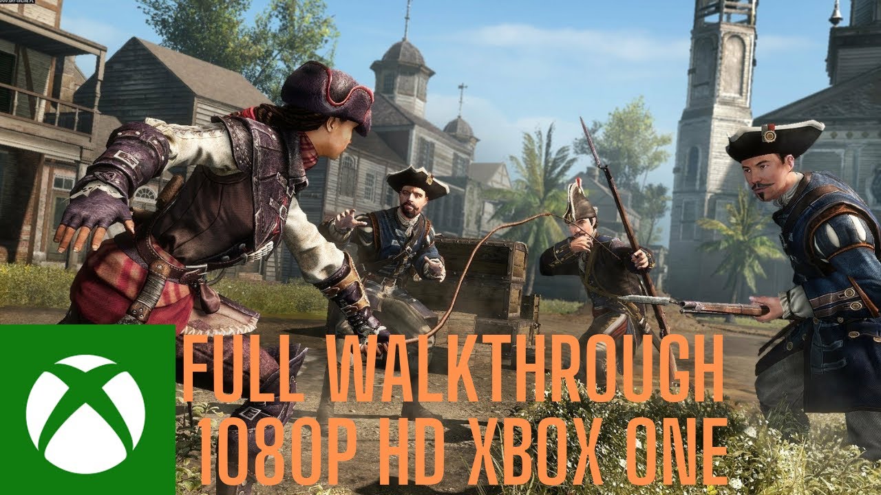 Assassins creed 3 liberty-Full Xbox one walkthrough 1080p no commentary ...