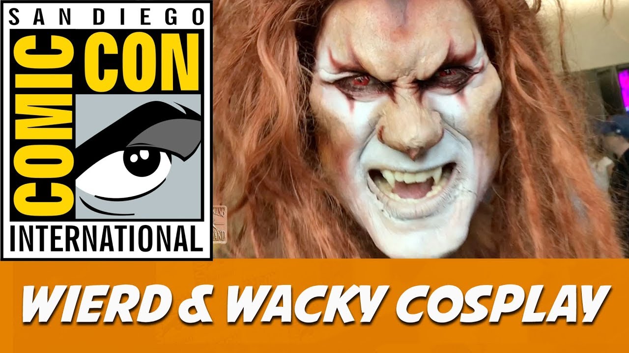 Weird and Wacky Cosplay at San Diego Comic-Con 2019 - YouTube