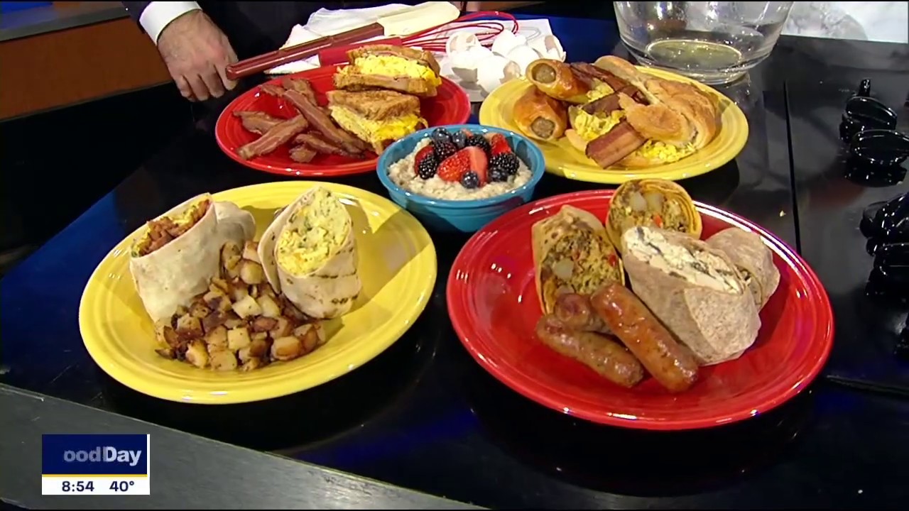 National Hot Breakfast Month – Breakfast Burrito - YouTube