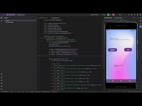 Breakdown of an Android app using Kotlin within Android Studio - YouTube