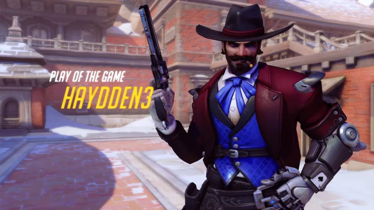 Overwatch: McCree Riverboat Skin Gameplay - YouTube