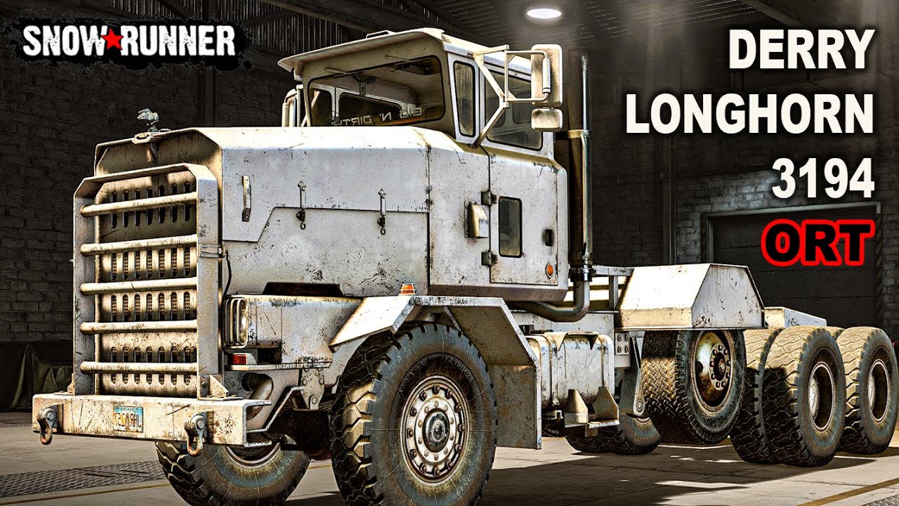 Derry Longhorn 3194 in der Belosersker Lichtung SnowRunner - Rotorblatt ...
