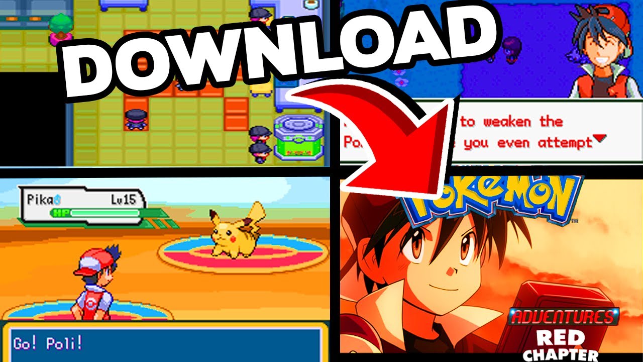 How to Download Pokemon Adventures Red Chapter! (Pokemon Romhack) - YouTube