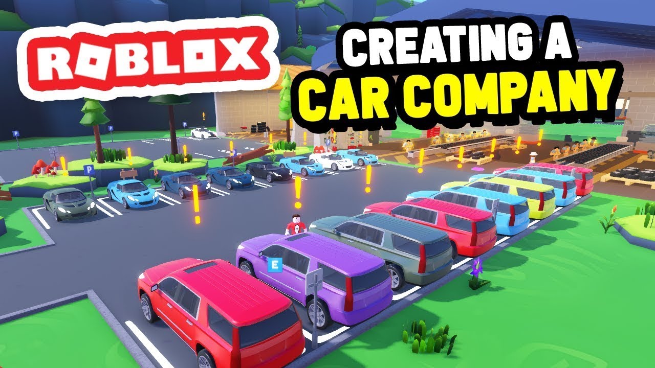 Building my own Cars in roblox (cars factory tycoon) - YouTube