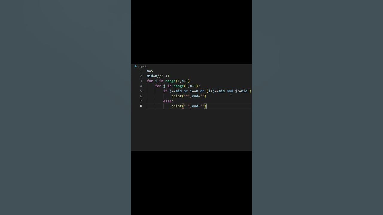 1 Pattern Program Python Pattern Program Python Pattern Patternprogram Pythonpattern 0664