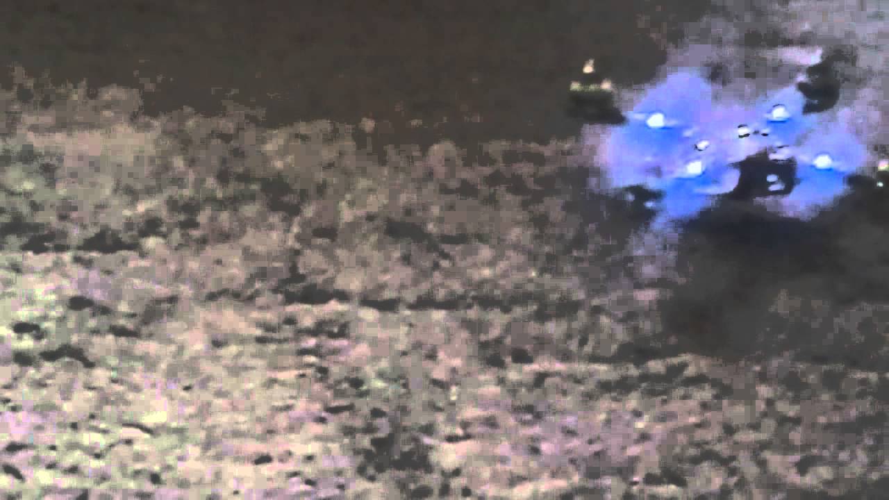 Quadcopter prototype flying first tries. - YouTube