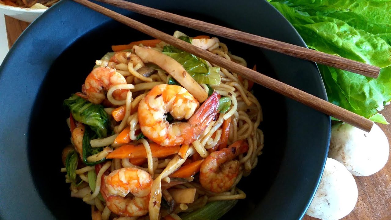Easy Seafood Noodles.. - YouTube