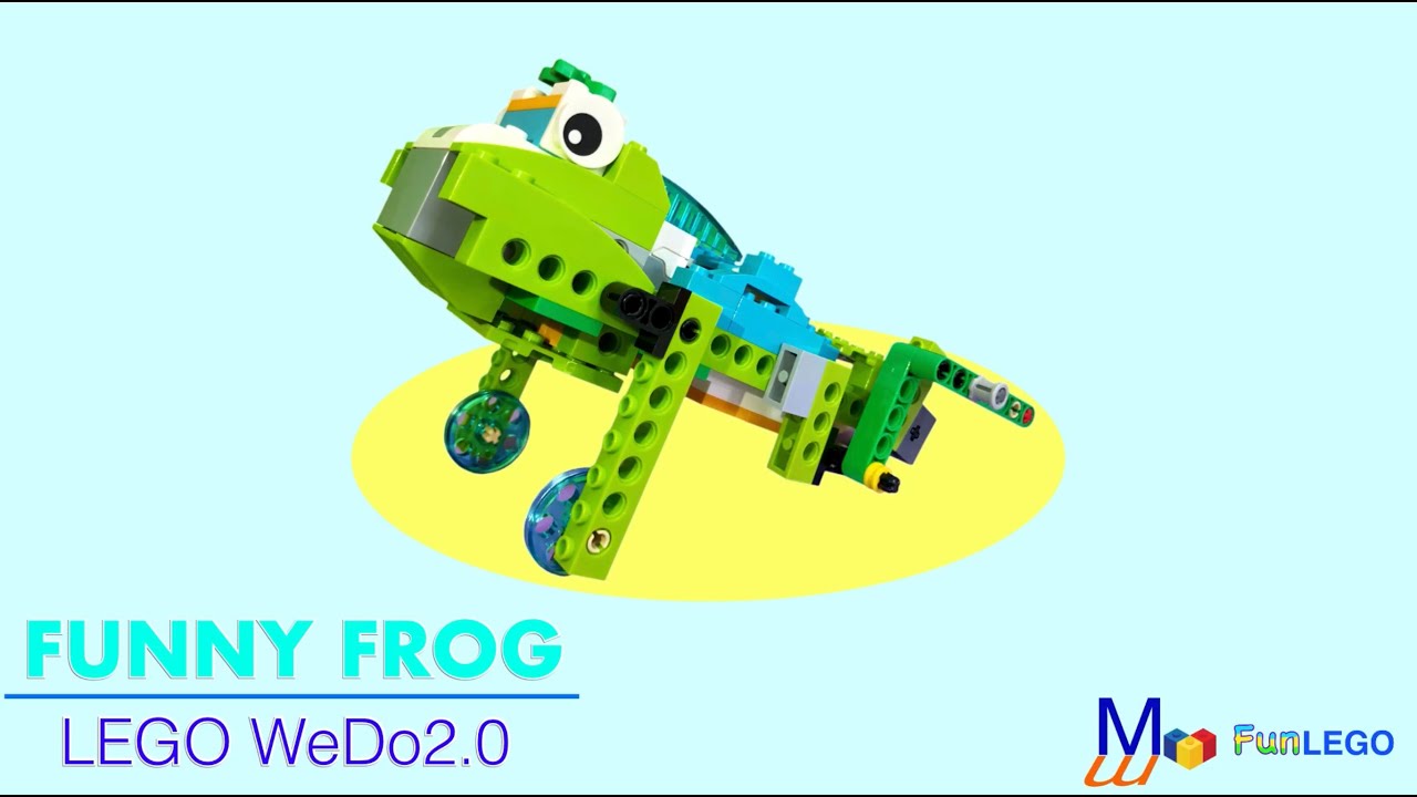 LEGO WeDo 2.0 | Funny Frog | Instruction | Education | Creation - YouTube