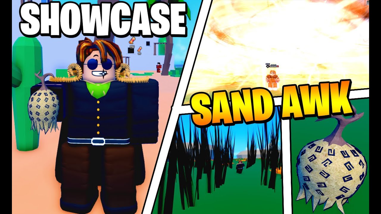 SHOWCASE DA SAND DESPERTADA (muito forte) NO ONE FRUIT SIMULATOR ...
