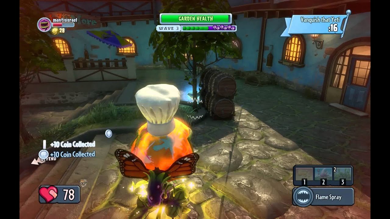 plants vs zombies garden warfare stuck Treasure Yeti - YouTube