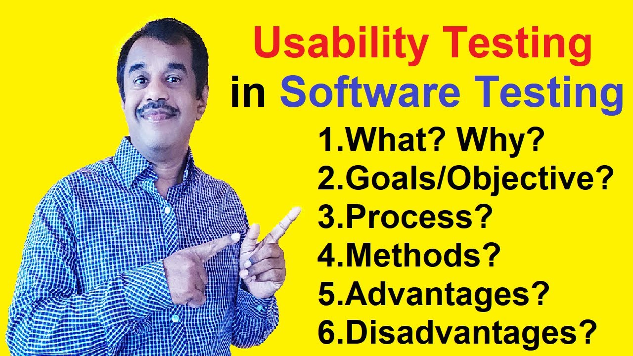 usability testing in software testing | advantages | disadvantages ...