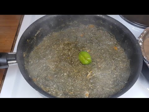 Jinsi ya kupika Kisamvu(How to cook Cassava Leaves)........ S01E33 ...