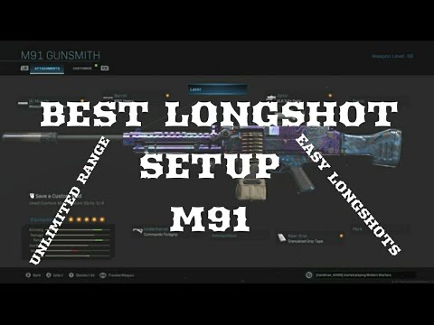 THE BEST M91 SETUP FOR LONGSHOTS FAST AND EASY- CALL OF DUTY MODERN ...
