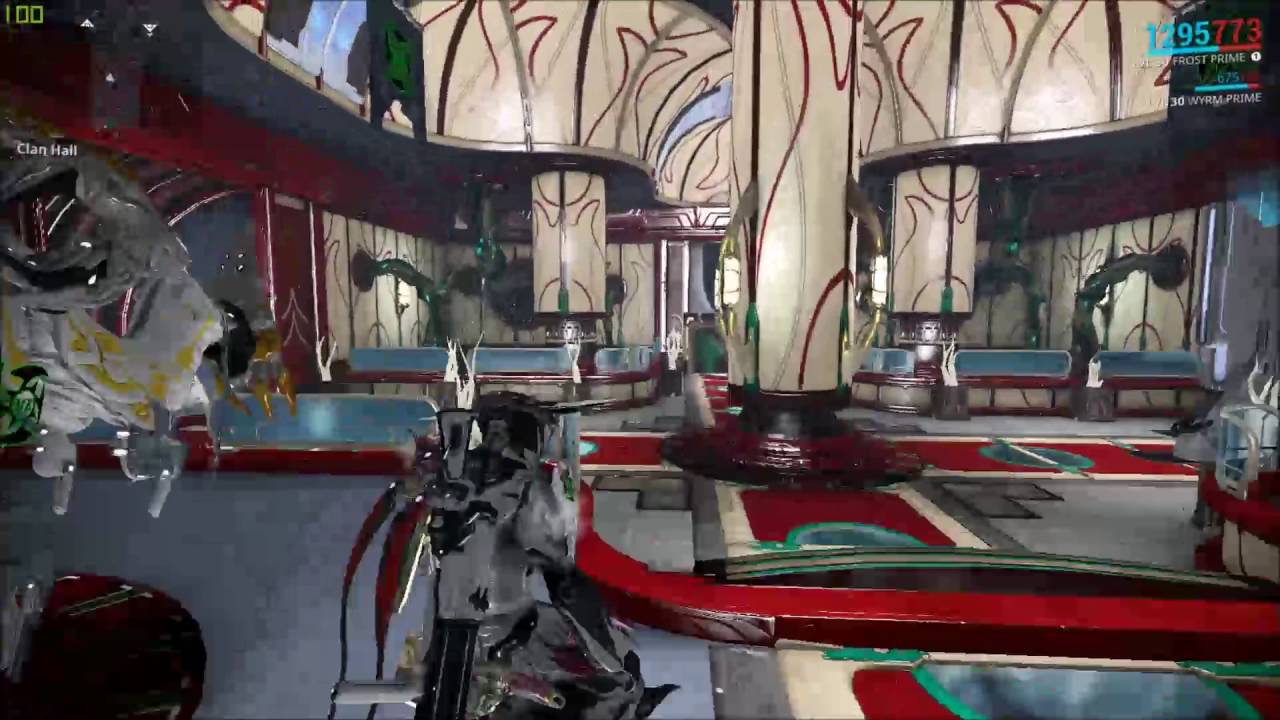 How to colour your clan dojo in Warframe! - YouTube