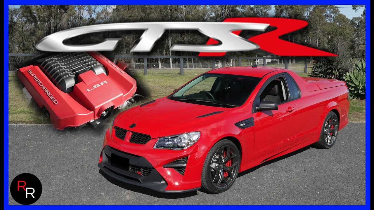 The Ute America Really Wanted! HSV GTSR Maloo* - YouTube