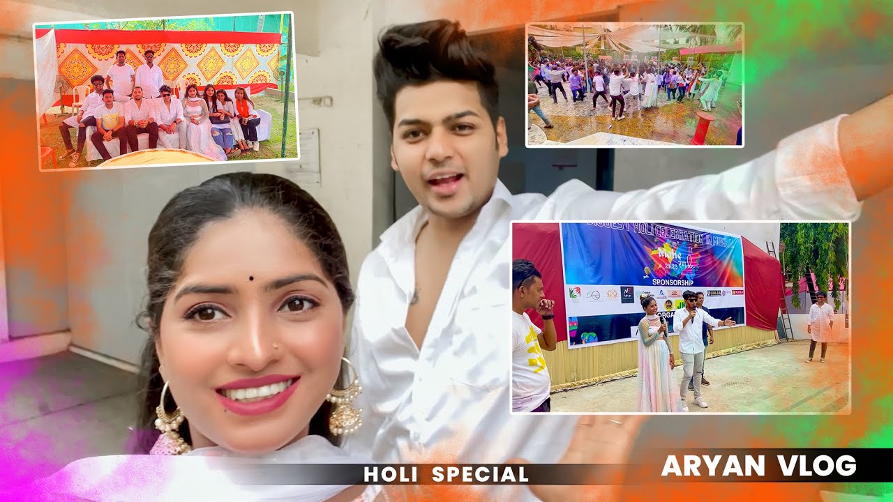 Maahi Queen & Team ️| Holi Special🖍️|#holi #aryanmishra #maahiqueen ...