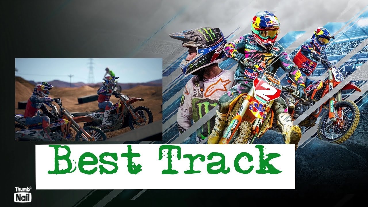This is the best track in all of the Supercross games!! - YouTube