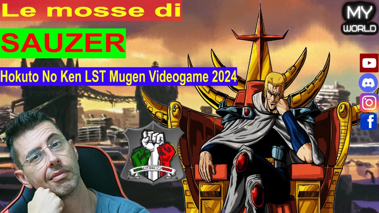Le mosse di SAUZER - Hokuto No Ken LST Mugen Videogame 2024 # ...