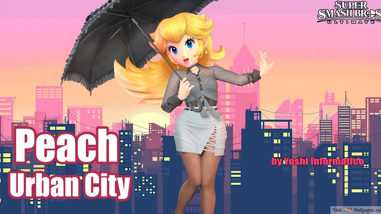 SSBU MOD - PEACH URBAN CITY - YouTube