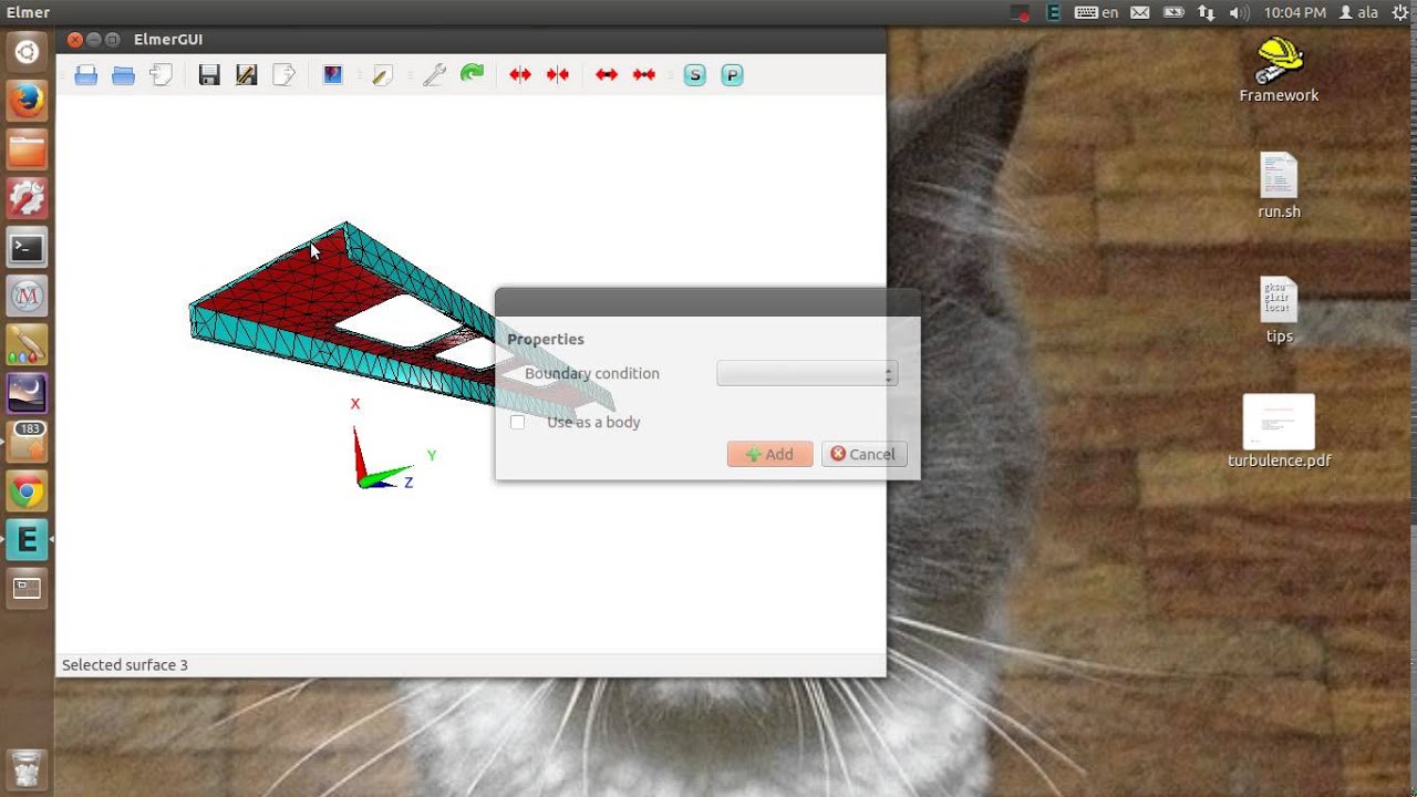 ElmerFem - Simple Static Problem Elastic - YouTube