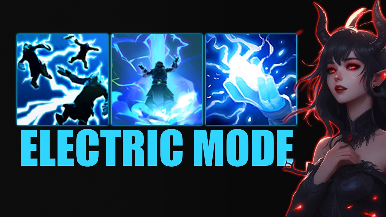Electric Mode ARC LIGHTNING + OVERLOAD | Ability Draft - YouTube