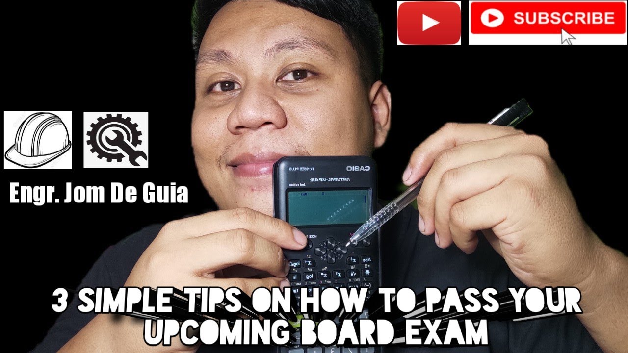3 TIPS ON HOW TO PASS YOUR UPCOMING BOARD EXAM 👍👍👍 - YouTube