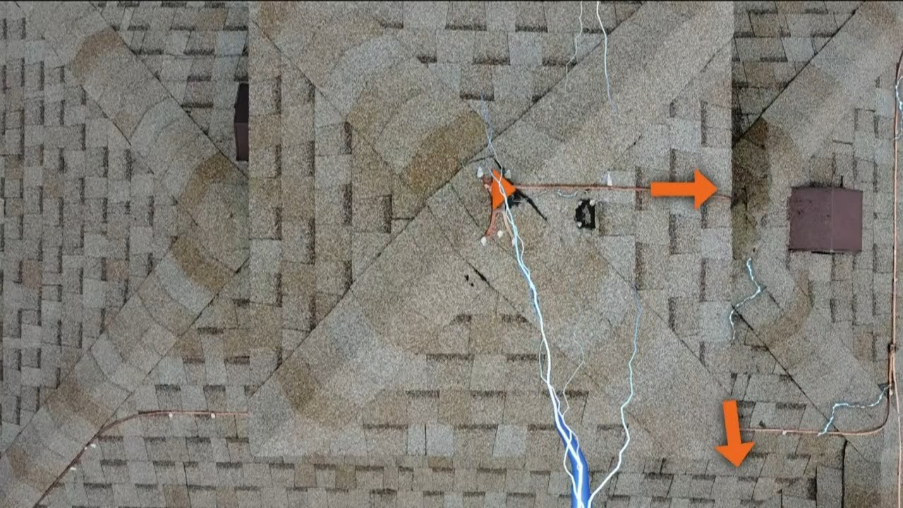 What do lightning protection systems for the home look like? - YouTube