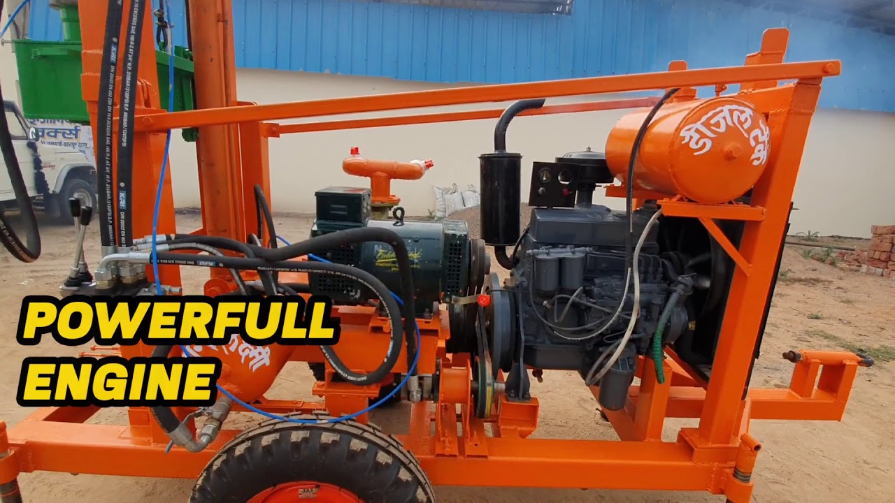 Mini Borewell Machine || With 6 Cylinder Tata Engine || Kumar ...