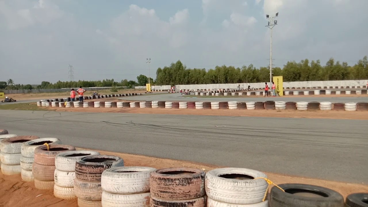 Car race racing at Bangalore - YouTube