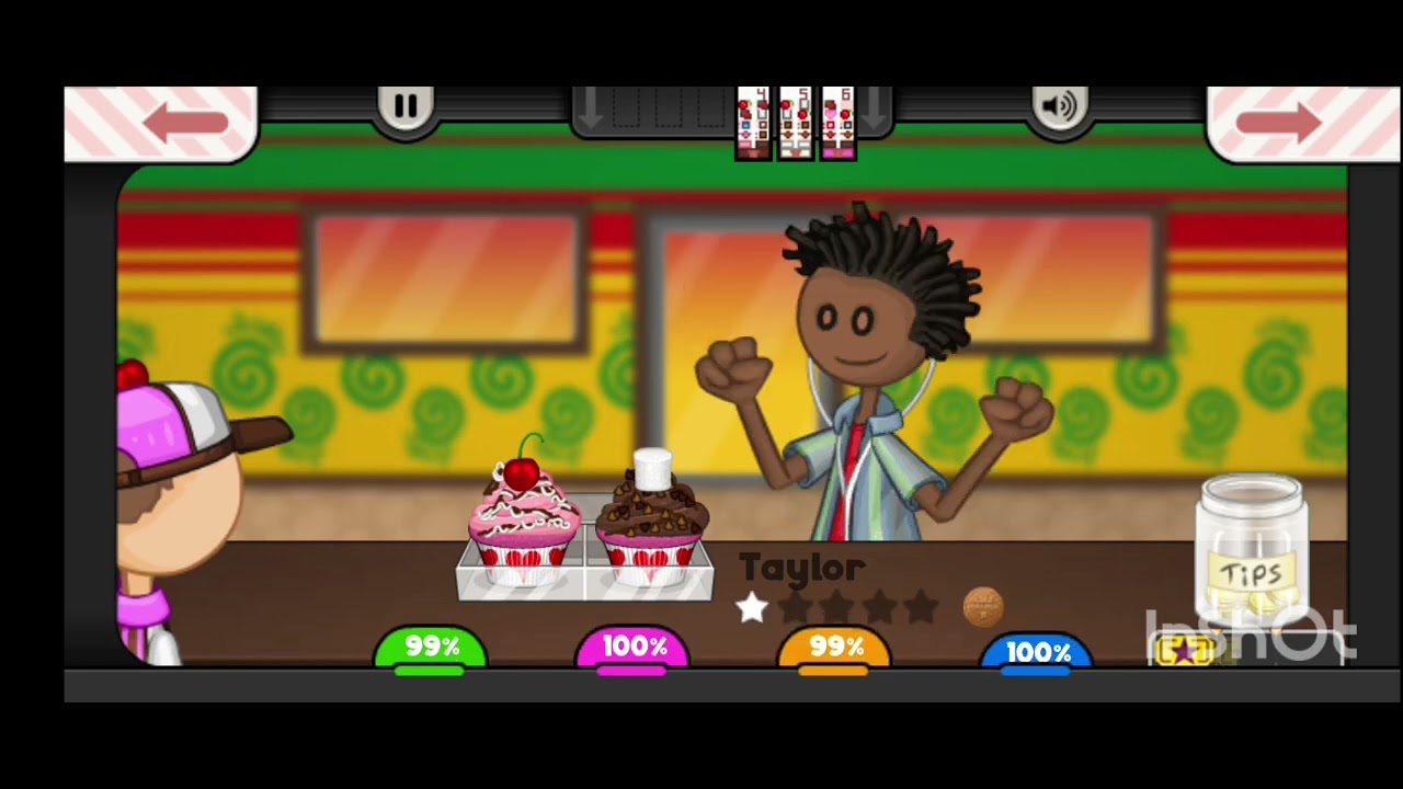 Papa's Cupcakeria to go Day 11: Edna, Candy Hearts and Choco Chipper ...