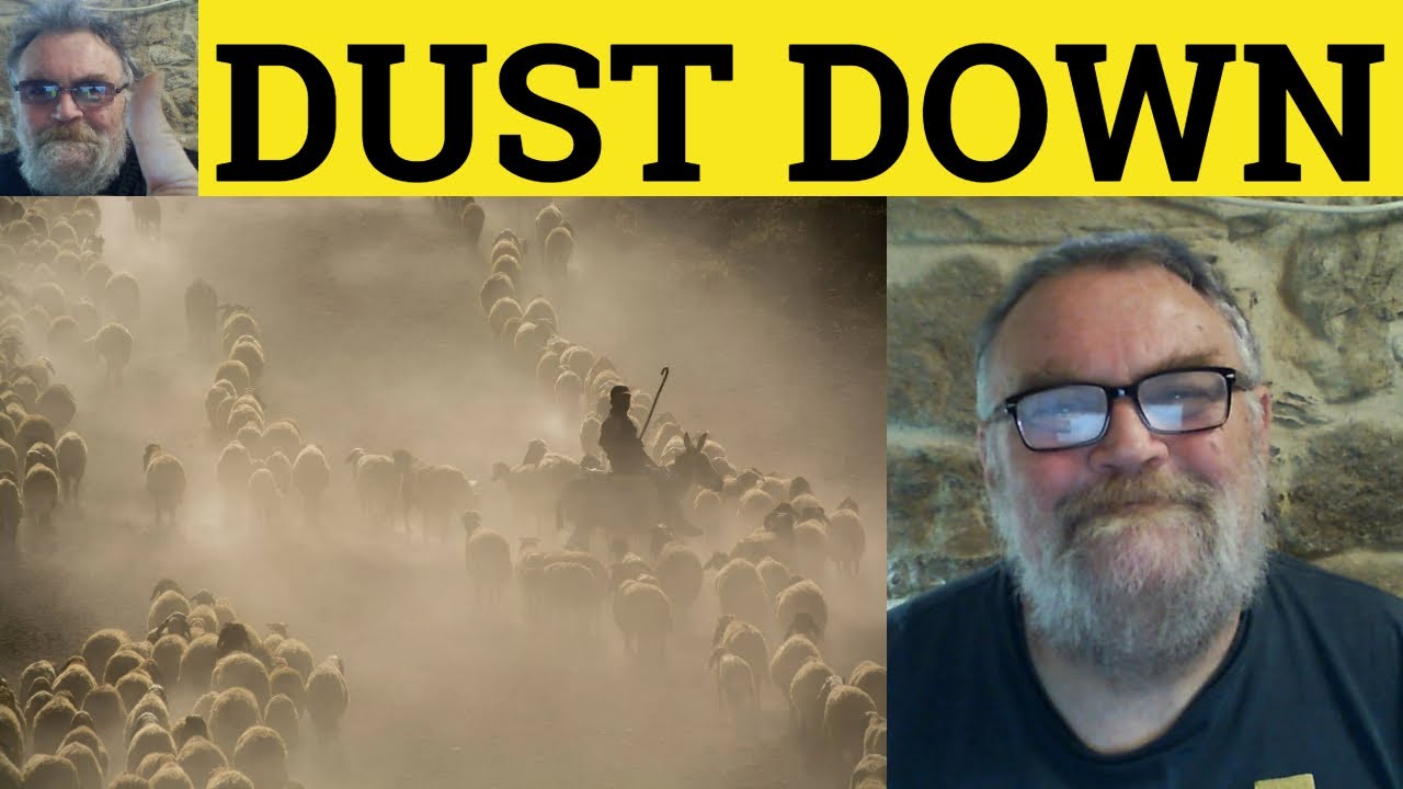 🔵 Dust Down Meaning - A Dusting-Down Examples - Dust Down Definition ...