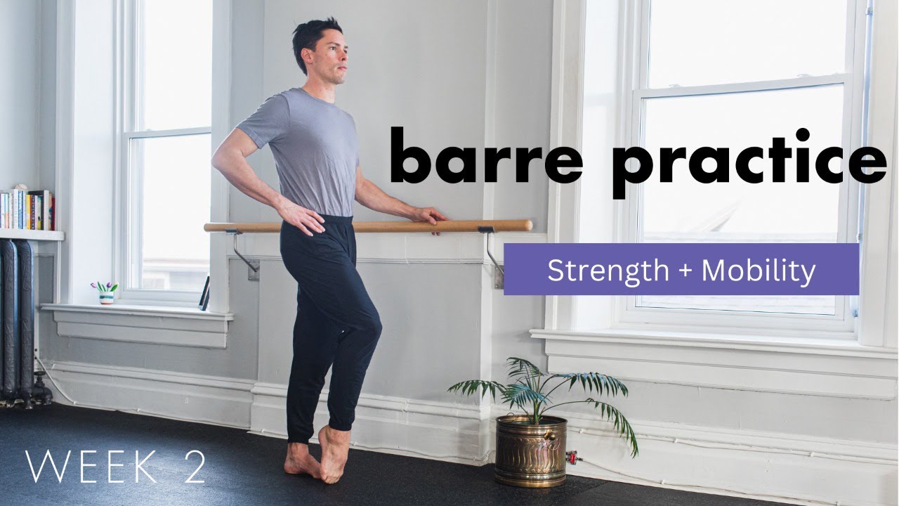 Week 2/6 | 30 mins | Presses + Pliés | Kb Core Holds + Barre Mobility ...