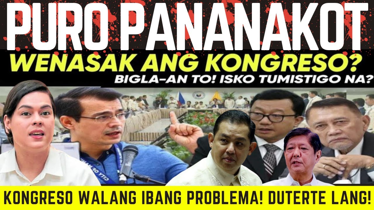 GRABE K0NGRES0 PUR0 PANÂNAK0T KAY VPSARA! OMG! PBBM NAGBÎGAY NG 50M SA ...