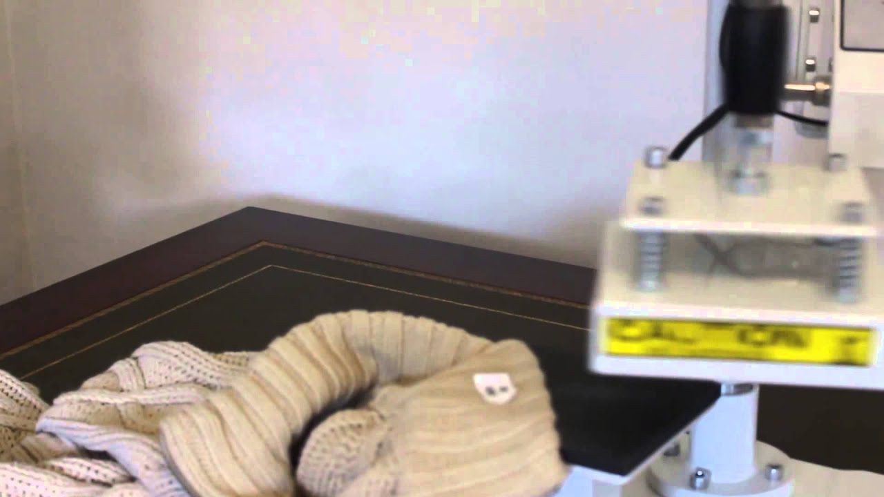 Clothing label printing system demostration - YouTube