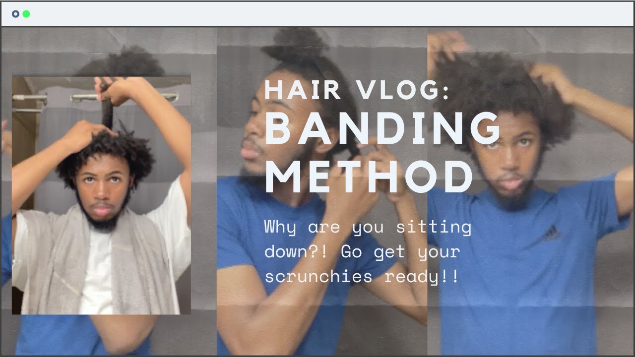 How To: Banding Method (Hair Vlog #002) | Being Benjamin - YouTube