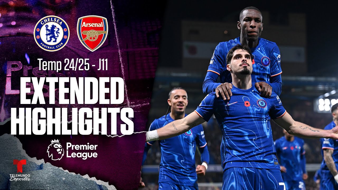 Chelsea vs. Arsenal | Highlights Premier League | Jornada 11 ...