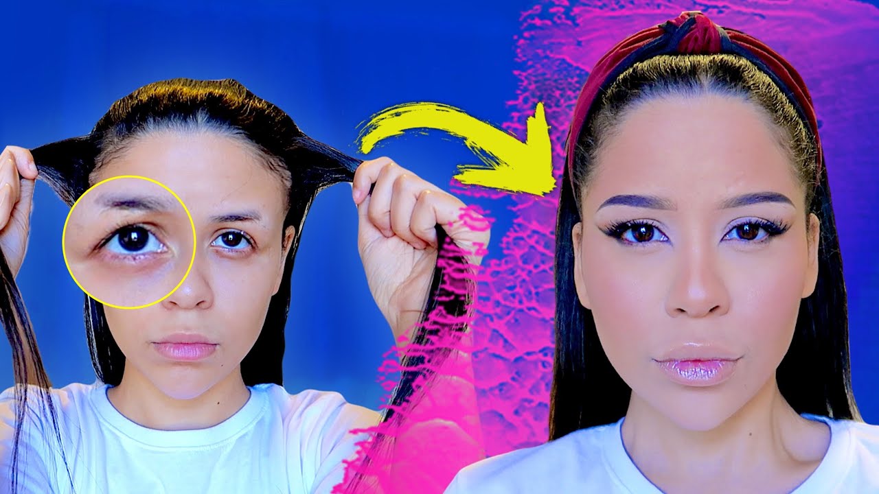 FAZENDO O TRUQUE HARD (foxy eyes) DA GRINGA PARA OLHOS CAÍDOS - YouTube