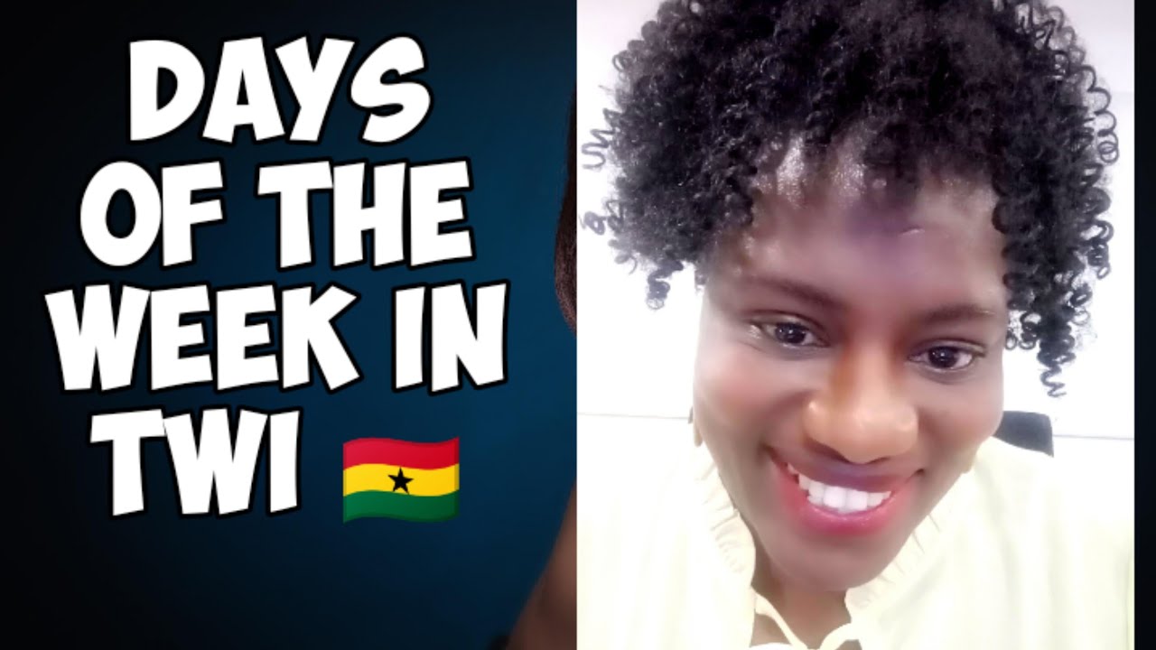 Days of the Week in Twi | Twi learning For Beginners #shorts 🇬🇭 - YouTube