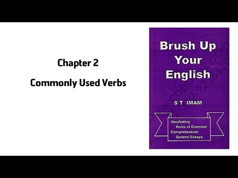 Chapter 2 | Commonly Used Verbs | Brush Up Your English by ST Imam ...