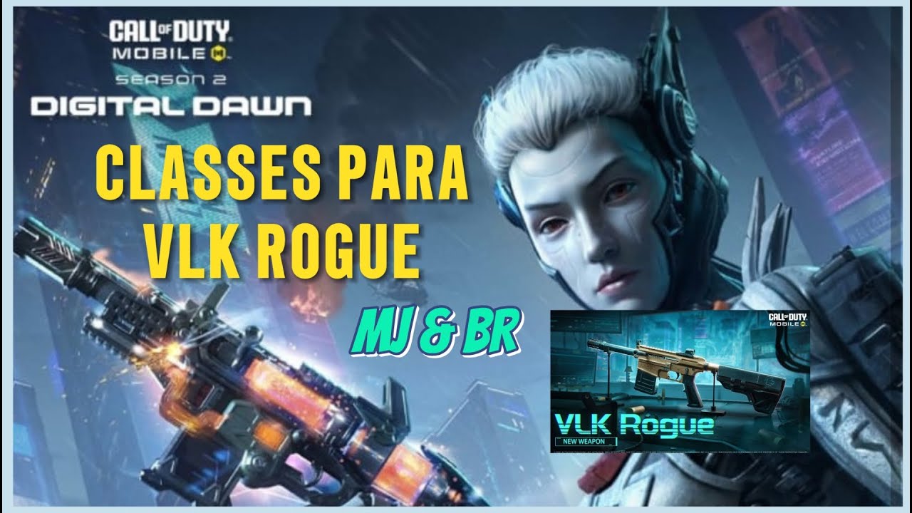 🔥 As MELHORES CLASSES para a VLK ROGUE no COD MOBILE! MJ & BR💥⚡ - YouTube