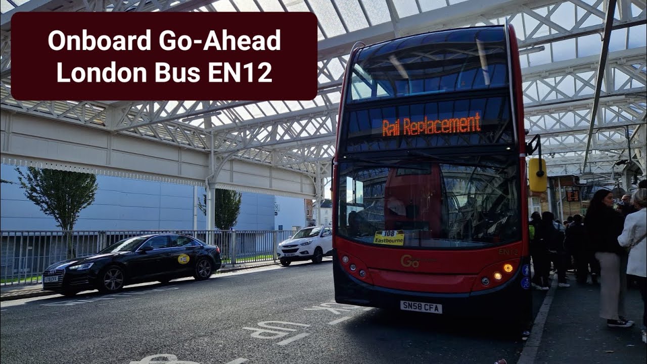Onboard Go-Ahead London Bus EN12 | Enviro400 - YouTube