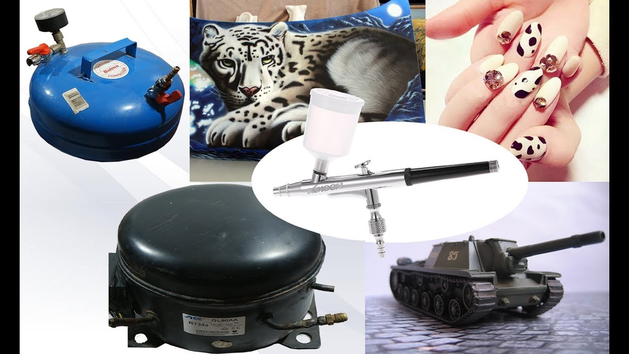 DIY How to make Silent Air Compressor simple At home - YouTube