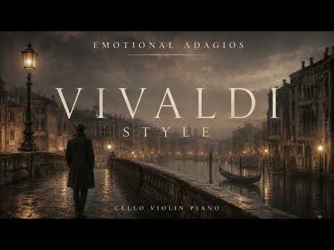 Duygusal Adagio Klasik Müzik 🎻 Vivaldi Esintili Çello, Keman ve Piyano | Barok Enstrümantal