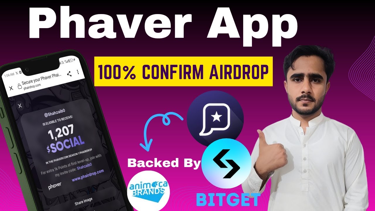 Phaver App Social Airdrop Full Guide | Phaver Mining App | How To Get ...