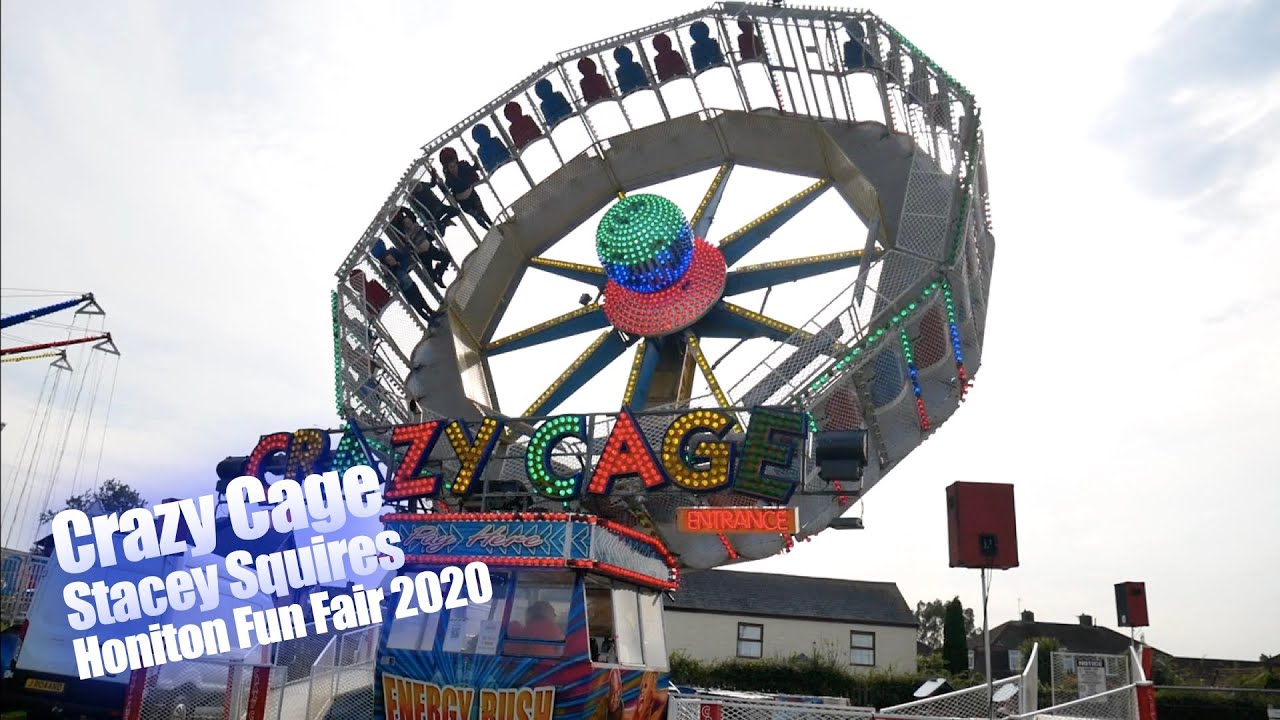 Crazy Cage - Stacey Squires @ Honiton Fun Fair 2020 - YouTube